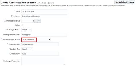Creating An Authentication Scheme