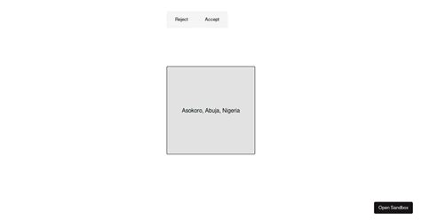 React Swipe Card Examples Codesandbox