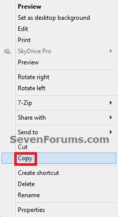Shortcut Create For A File Folder Drive Or Program In Windows Tutorials