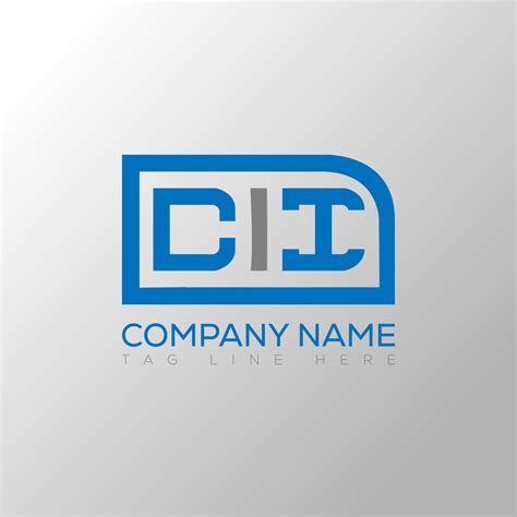 Cii Letter Logo Creative Design Cii Unique Design 20537982 Vector Art At Vecteezy