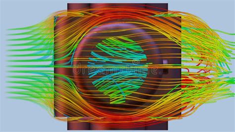 Industrial Universal Joint Cooling Airflow Simulation Cfd Simulation