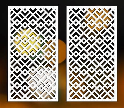 Design Pattern Panel Screen 3d Model Vector Files