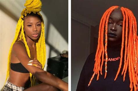 Colored Box Braids Hair Styling Option Fashionactivation