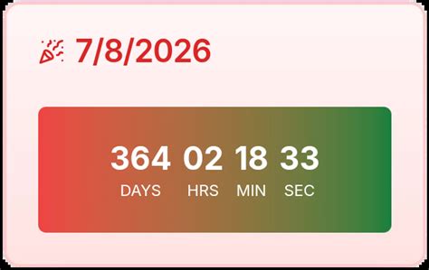 Countdown Timers For Notion Widget Editor