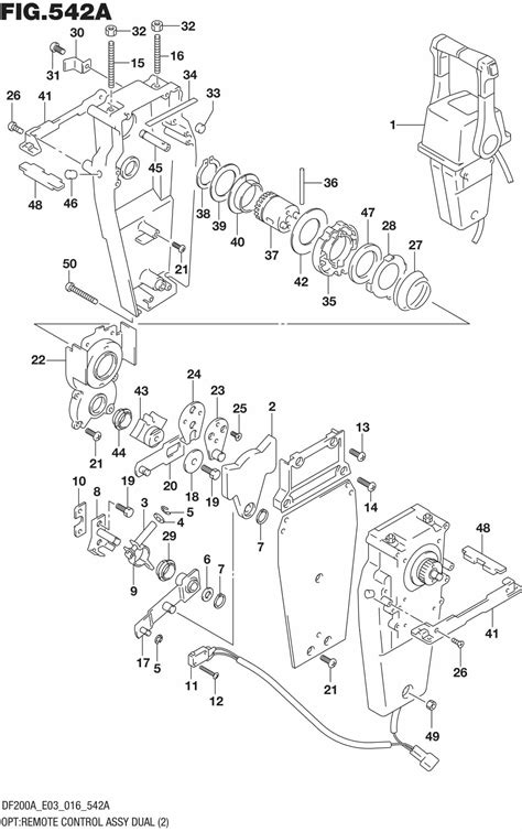 Opt Remote Control Assy Dual 2 Precision Marine
