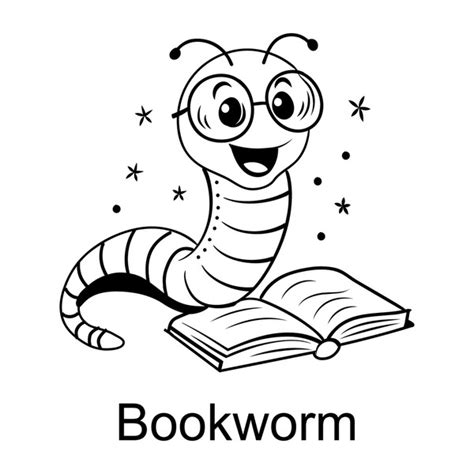Bookworm Black And White Just A Girl Who Loves To Read Lion Cut