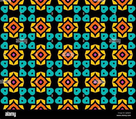 An Illustration Of Seamless Tile Pattern Perfect For Background Or