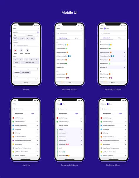 Interactive Metro Schemes On Behance
