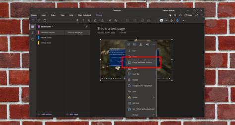 onenote extract text from image proxyrts