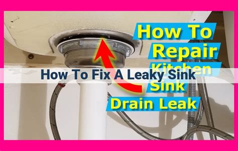 Ultimate Guide Fix A Leaky Sink Yourself Step By Step With Tools