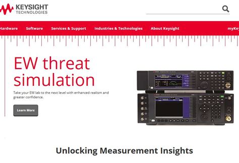 Les équipements de mesure et de test RF de Keysight Technologi