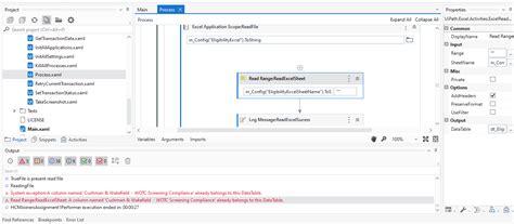 colunmn name already belong to datable exception while reading excel in