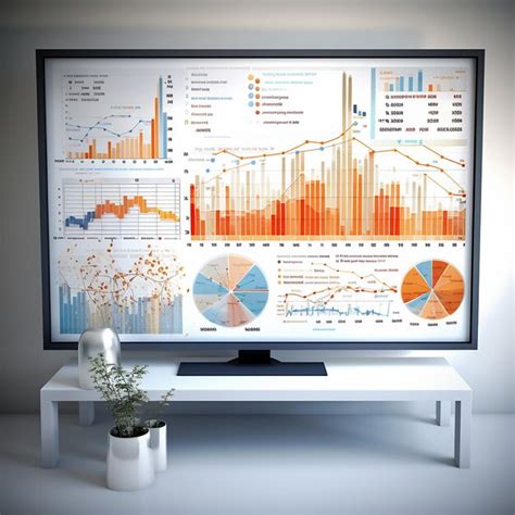 Premium Photo Illustration In Computer Screen Big Data Analysis