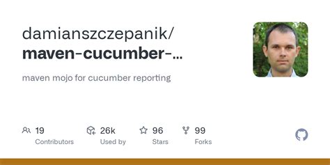 github damianszczepanik maven cucumber reporting maven mojo for cucumber reporting