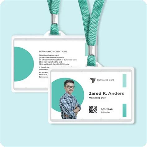 id card landscape आई डी कार्ड होल्डर आई डी कार्ड धारक infinity