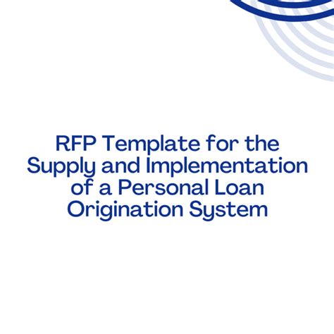 Request For Proposal Template For Core Banking System Cbs T24 Rxx Re Implementation By A