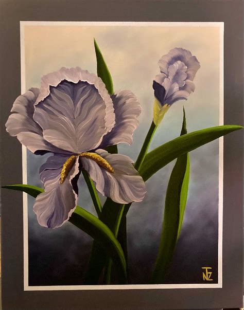 Contemporary Iris Robert Warren