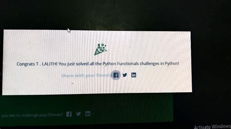 Python Hackerrank Lalith Srinivas Tls