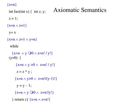 Ppt Operational Semantics Powerpoint Presentation Free Download Id