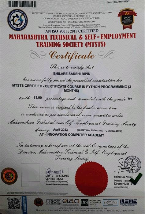 Bhilare Sakshi On Linkedin Certification Courses Till Now👇🏻 Python