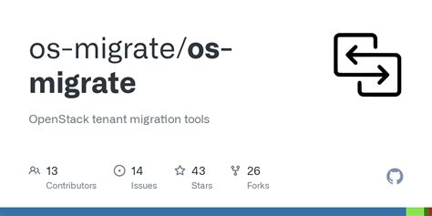 Github Os Migrate Os Migrate Openstack Tenant Migration Tools
