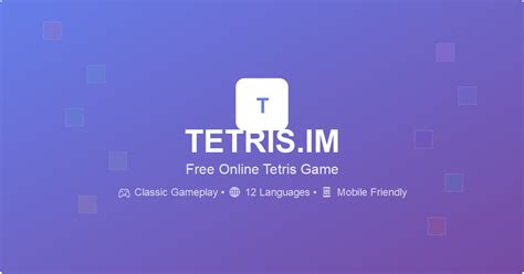 무료 온라인 테트리스 게임 지금 플레이 Tetrisim