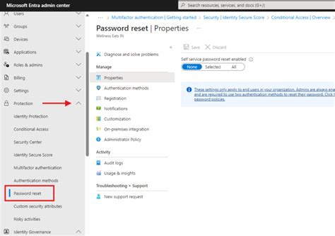 Step By Step Guide On How To Enable Self Service Password Reset 2025 Ms Cloud Explorers