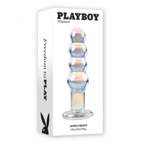 Playbabe Pleasure Glass Jewels Anal Bead Plug Sex Toys At Adult Empire