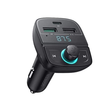 Ugreen 80910 Bluetooth Fm Transmitter Car Adapter