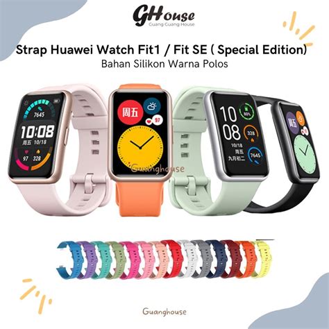 Jual Strap Huawei Watch Fit Se Silikon Tali Jam Huawei Watch Fit Fit Se Special Edition Bahan