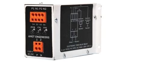 Electronic Time Delay Relay At Best Price In Baddi Amit Engineers