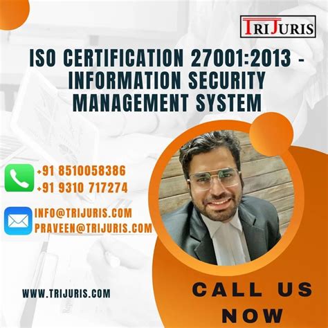 Iso Certification 270012013 Information Security Management System