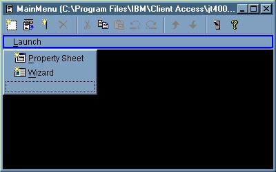 Creating A Menu Bar With GUI Builder
