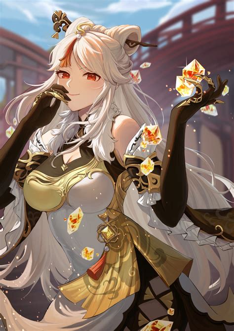 Ningguang Genshin Impact Drawn By Morte Morte Danbooru