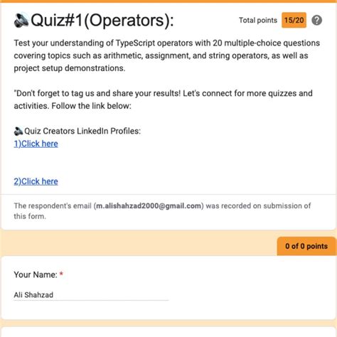 ali shahzad on linkedin typescript learningjourney