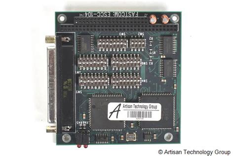 FASTCOM ESCC 104 Commtech Dual Channel Sync Async Interface For PC 104 Bus ArtisanTG