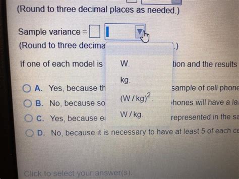 Solved Find The Range Variance And Standard Deviation For