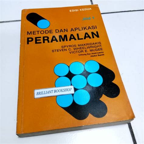Jual Metode Dan Aplikasi Peramalan Edisi Kedua Jilid 1 By Makridakis