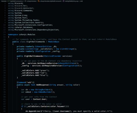 C Discord Bot Adding A Database — The Ginger Ninja