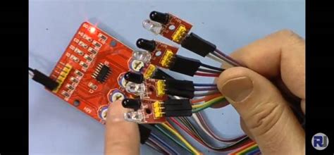 Jual 4 Way Infrared Tracking Line Sensor Module For Aduino Robot Smart Car Shopee Indonesia