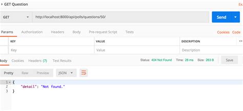 Django Polls Api Using Django Rest Framework