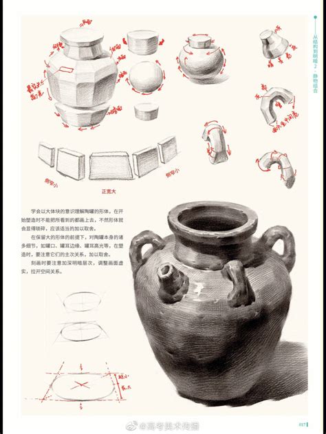 素描干货 素描静物单体绘画素材参考 搜狐大视野 搜狐新闻