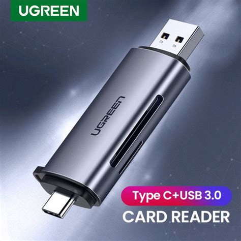 Jual Ugreen USB 3 0 Card Reader SD Micro SD TF Smart Memory Card 50706 Jakarta Barat JKNOX