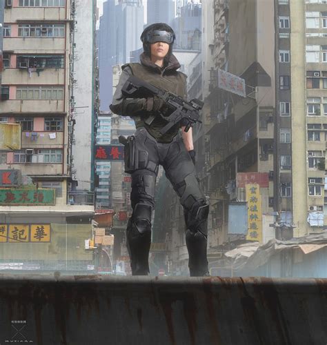 Rhb RBS ArtStation Ghost In The Shell Majors Tactical