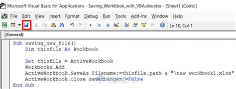 Excel Vba Save Workbook As New File In Same Folder