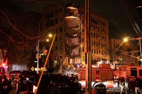 Part Of 6 Story Apartment Building Collapses In The Bronx Photos