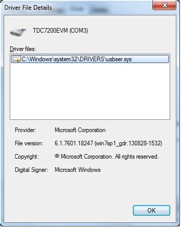 TDC1000 TDC7200EVM USB Not Recognized Sensors Forum Sensors TI E2E Support Forums