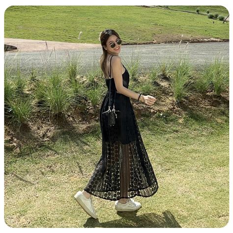 Lacy Lace Dress ชุดเดรสลูกไม้ Dosimplething Thaipick