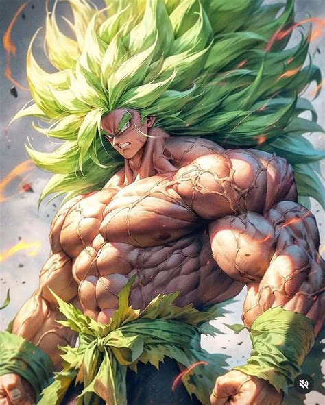 Muscle Lssj Broly By Ngtdat On Deviantart