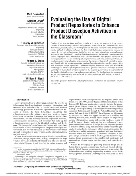 Pdf Evaluating The Use Of Digital Product Repositories To Enhance